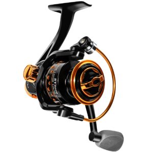 summer and centron spinning reels, 12 +1 bb light weight, ultra smooth powerful, size 3000 is perfect for ultralight/summer fishing by qingler