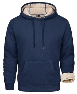 magcomsen mens sweatshirts fleece sweatshirts for men athletic hoodies mens hoodies fashion hoodies for men pullover hoodies for men casual hoodie navy