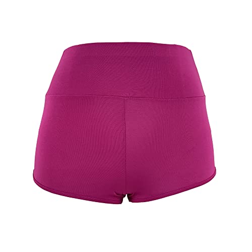 Purple Loungewear Hot Pants for Women,Teen Girls Elastic Waist Booty Shorts XXL