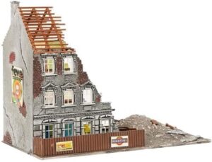 faller 232396 n scale 1:160 kit of a demolition house - new 2021