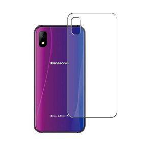 puccy 2 pack back screen protector film, compatible with panasonic eluga y pro tpu guard cover （ not tempered glass/not front screen protectors）