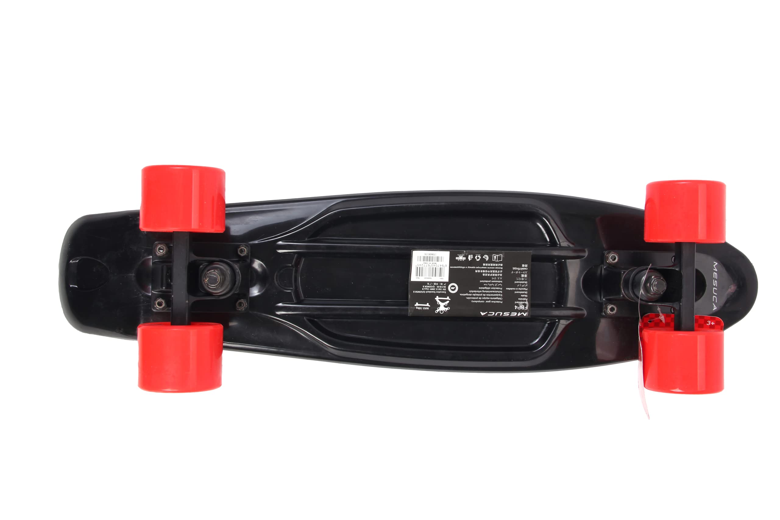 DAKOTT Ferrari Complete 22.5' inches Cruiser Skateboard, Black