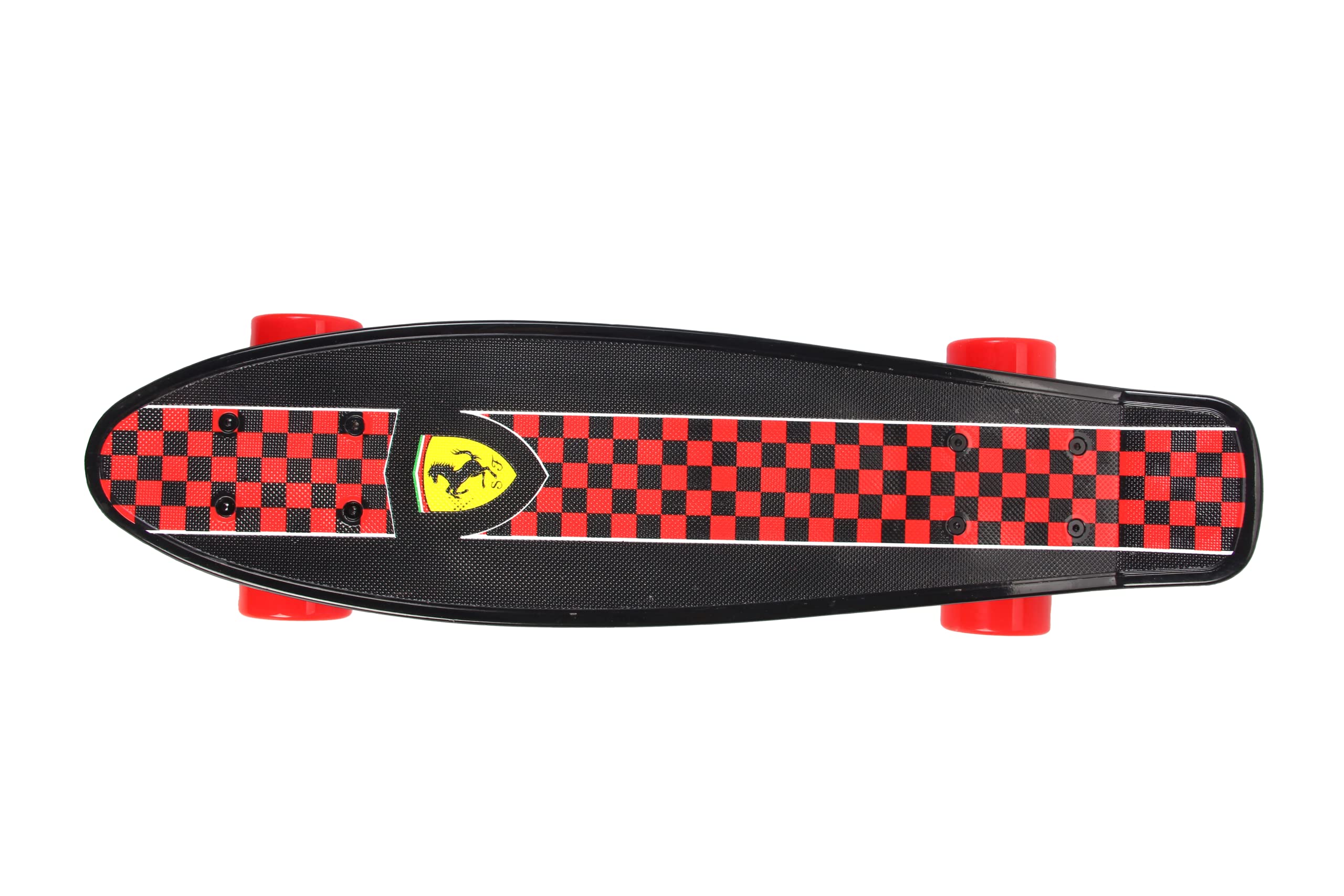 DAKOTT Ferrari Complete 22.5' inches Cruiser Skateboard, Black