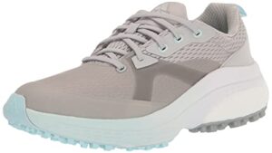 adidas women's solarmotion spikeless golf shoes, grey two/footwear white/almost blue, 8.5