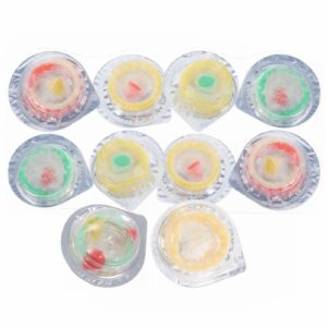 galpada gifts 10pcs colorful flower condoms safe sleeve adult sex life supplies ultra- thin health products (small flower)