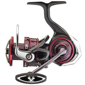 daiwa 21 ballistic mq lt 2500d, spinning fishing reel, blsmqlt2500d, black/red