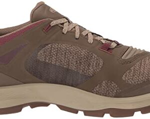 KEEN Women's Terradora Flex Low Height Waterproof Hiking Shoes, Canteen/Windsor Wine, 8