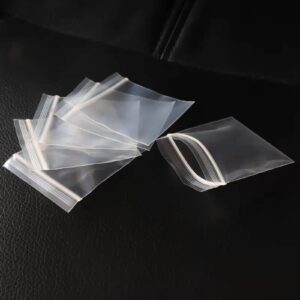 1000pcs 2"x 2" clear small plastic bags - transparent reusable baggies for jewelry, coins, candy - jinyonbag little plastic bags