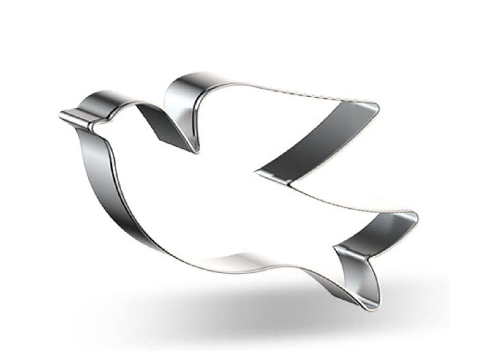 WJSYSHOP Carrier Pigeon Bird Shape Cookie Cutter