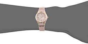 Armitron Sport Women's Quartz Sport Watch with Plastic Strap, Pink, 12 (Model: 25/6418RGP)