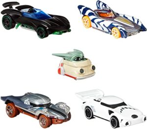 ​hot wheels star wars the mandalorian character car 5-pack