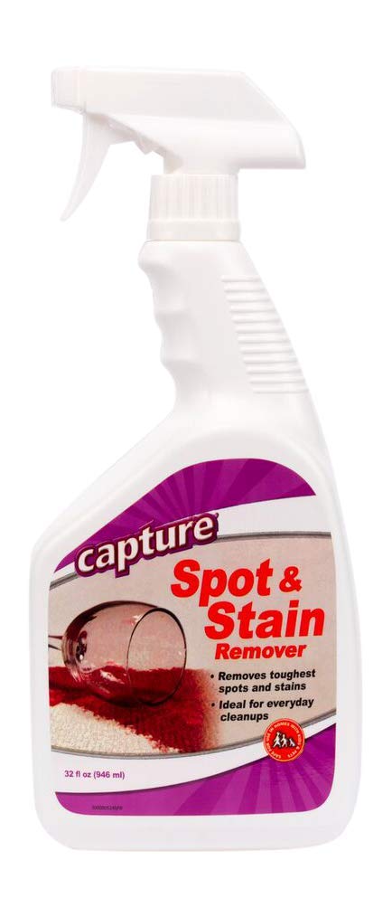 Capture Carpet Total Care Kit 400 & Capture Spot and Stain Remover (32 oz), Couch, Sofa Cleaner and Stain Remover - Bundle