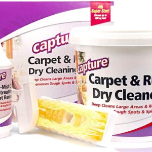 Capture Carpet Total Care Kit 400 & Capture Spot and Stain Remover (32 oz), Couch, Sofa Cleaner and Stain Remover - Bundle