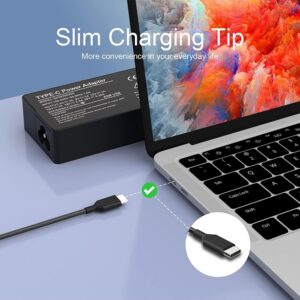 Charger for Lenovo Laptop Computer，65W 45W, for Lenovo ThinkPad Yoga Chromebook 20V 3.25A Lenovo Laptop Charger