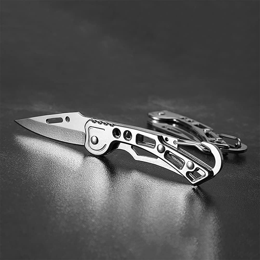 Pocket Folding Knife, Tactical Knife, Super Sharp Blade only 2.2 inch, Good for Camping Survival Indoor and Outdoor Activities, Easy-to-Carry, Mens Gift (Red)