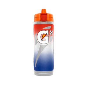 Gatorade Gx Sports Bottle, Faded Flag, Plastic, 30oz