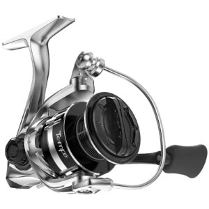 spinning reel tempo - new vertix fishing reel,10+1 bb light weight &durable -stainless steel main shaft, collapsible alu. handle- ultra smooth powerful with carbon fiber drag