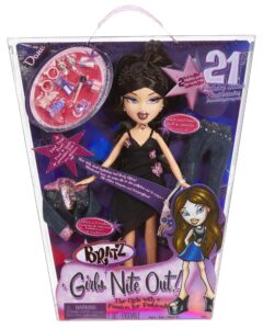 bratz girls nite out 21st birthday edition fashion doll dana, 10 x 2.5 x 11.5 inches,multicolor