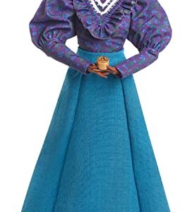 Barbie Inspiring Women Doll, Madam C.J. Walker Wearing Puff Sleeve Blouse, Full-Length Skirt & Accessories, Collectible with Doll Stand & Certificate of Authenticity