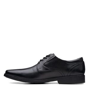 Clarks Men's Clarkslite Low Oxford, Black Leather, 12 Wide