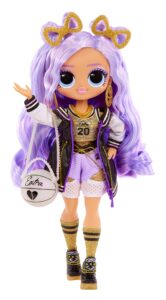 l.o.l. surprise! omg sports fashion doll sparkle star with 20 surprises including gosporty-chic fashion outfit and accessories, holiday toy playset, great gift for kids girls boys 4 5 6+ years