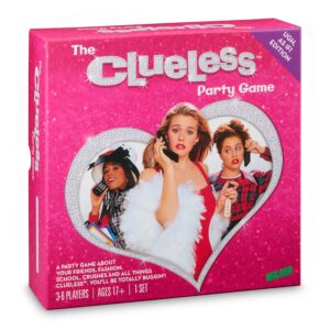 clueless party game - ugh as if! edition - board game for adults