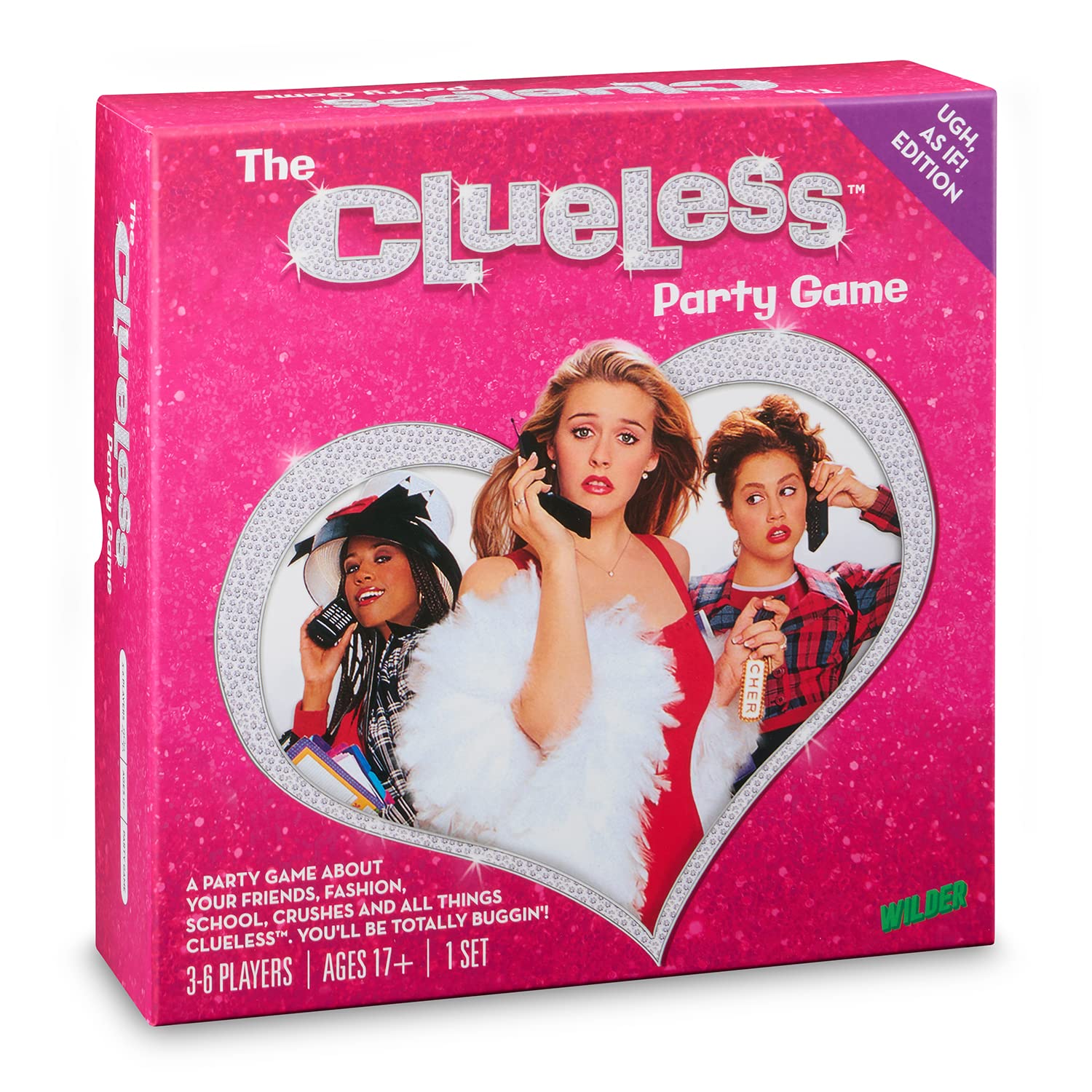 Clueless Party Game - Ugh as if! Edition - Board Game for Adults