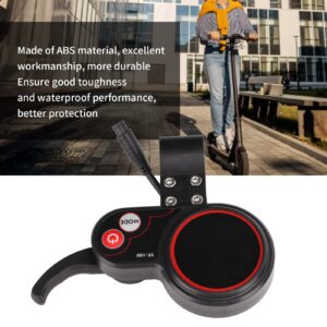 Meiyya 48V TF‑100 Display, Waterproof Easy to Install Comfortable Good Toughness ABS TF‑100 6 Pin Display for M4 Electric Scooter