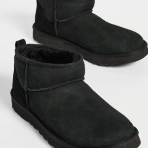 UGG Men's Classic Ultra Mini Boot, Black, 9