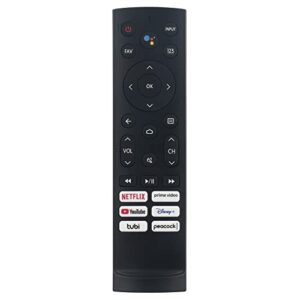 erf3a90 replacement voice remote control fit for hisense 85u7h 55u7g 65u8g 65u7g 55u8g 75u9dg 75u7g u7g u9g u8 u7h qled series 4k uled android smart tv 55a76k 75a76k