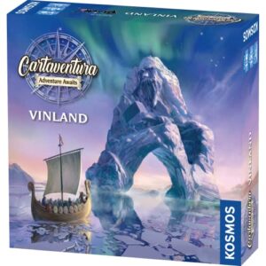 cartaventura: vinland | a kosmos game | cooperative storytelling card game | replayable with multiple endings, historical theme | for 1 to 6 players | ages 12+