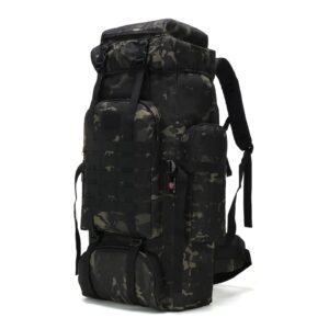 w wintming hiking backpack for men 70l/100l camping backpack military rucksack molle 3 days assault pack for climbing