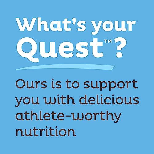 Quest Nutrition Mini Cookies & Cream Protein Bars, 8g Protein, 1g Sugar, 2g Net Carbs, Gluten Free, 14 Count