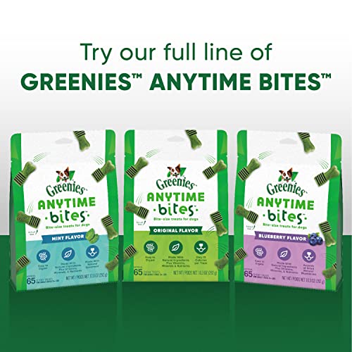 Greenies Anytime Bites Dog Treats, Original Flavor, 24 oz. Bag, 1.5 Pound (Pack of 1)