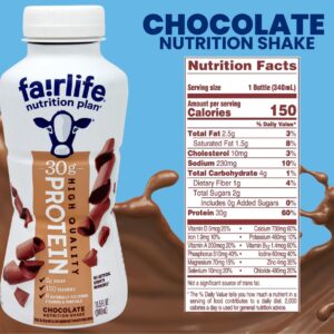 Niro Assortment | Fair Life Nutrition Plan Protein Shake | Chocolate, Vanilla, Strawberry | Includes 1 neoprene beverage sleeve | 10 Pack | Fair Life Protein Shakes Variety Pack