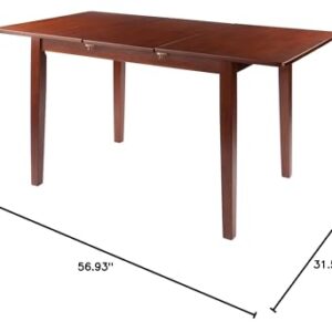 Winsome Wood Darren Dining Table, Walnut