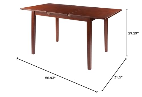 Winsome Wood Darren Dining Table, Walnut