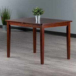 Winsome Wood Darren Dining Table, Walnut