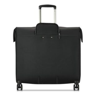 DELSEY Paris Luggage Helium DLX Garment Bag with Spinner Wheels, Black, 24 Inch