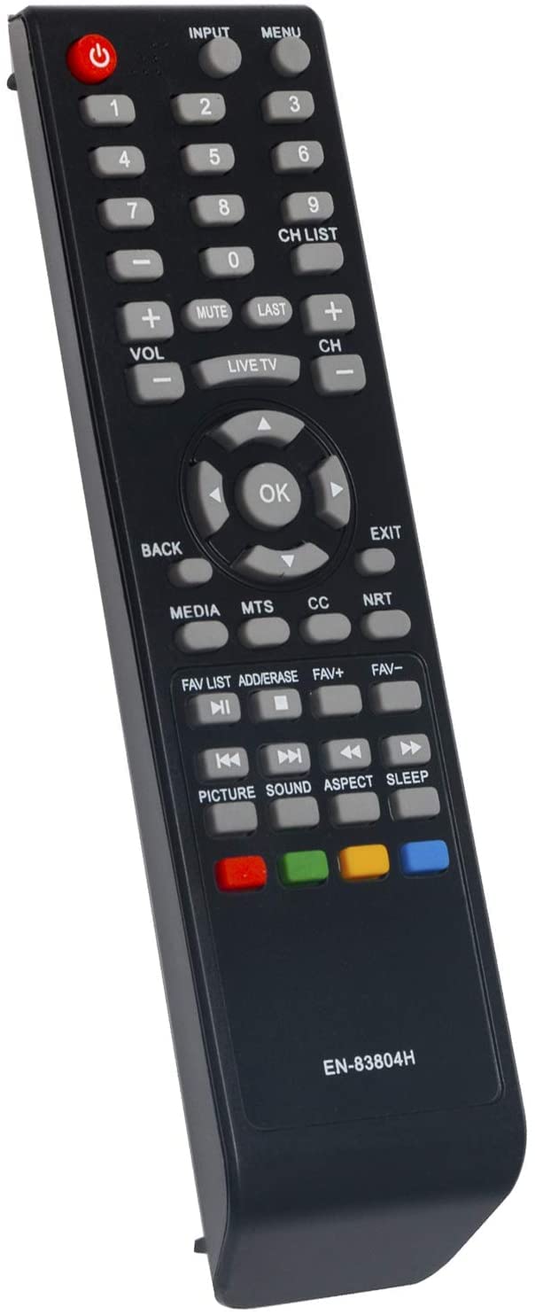 EN-83804H Replacement Remote Fit for Hisense TV 32H3D 32DU3040 32DU3050 40EU3000 32H3507 43H3080E 43H3D