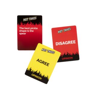 WHAT DO YOU MEME? Hot Takes - The Party Game of Spicy Opinions - Adult Party Games & Fun Gifts for Adults