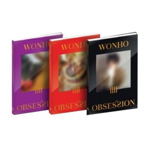 withdrama wonho 1st single album - obsession (set ver.) 3album