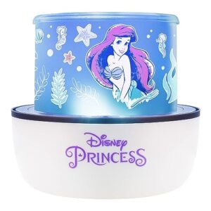 disney projector night light - disney princess scenes, ariel rapunzel cinderella & mulan night light and decoration for girls bedroom walls and ceiling