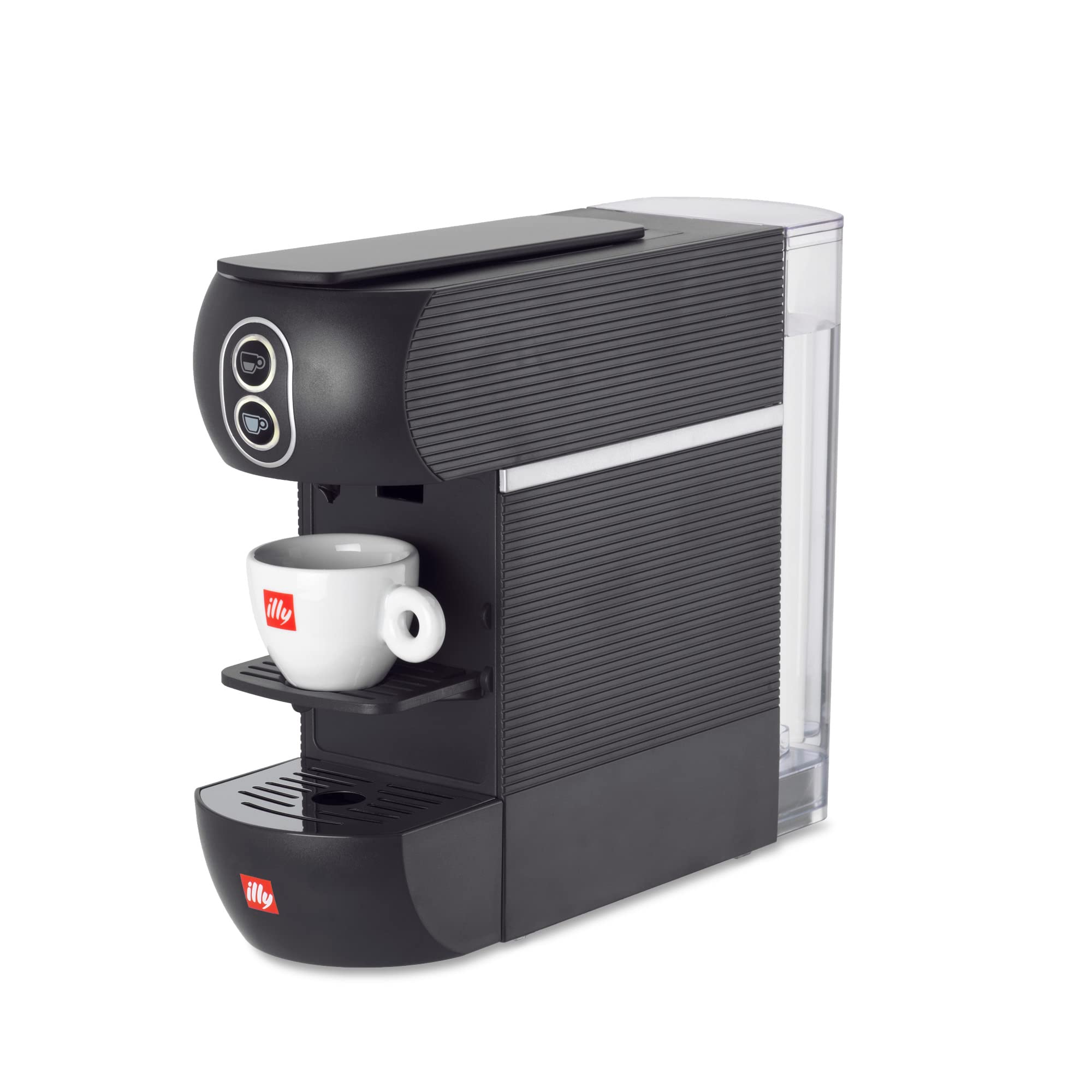 Illy ESE Single Serve 100% Compostable ESE Coffee and Espresso Machine (Black), 10.2 X 12.5 X 4.33