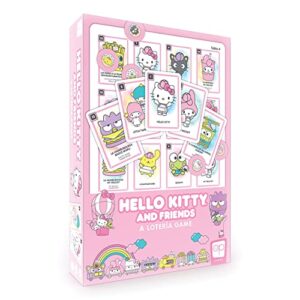 hello kitty loteria game - custom bingo style inspired by spanish words & mexican culture