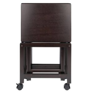 Winsome Wood Allen TV Table, Coffee, 19"W x 14.5"D x 25.9"H