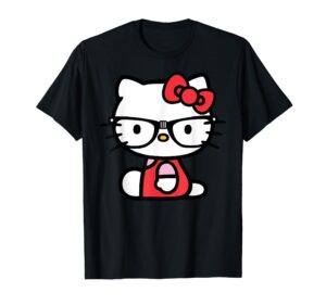 hello kitty nerd glasses t-shirt