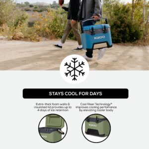 Igloo Heavy-Duty 25 Qt BMX Ice Chest Cooler with Cool Riser Technology