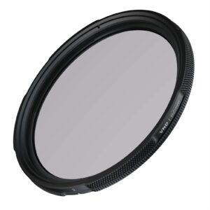 lee elements 82mm vnd filter, variable neutral density, featuring 2 to 5 stops for mirrorless and dslr cameras