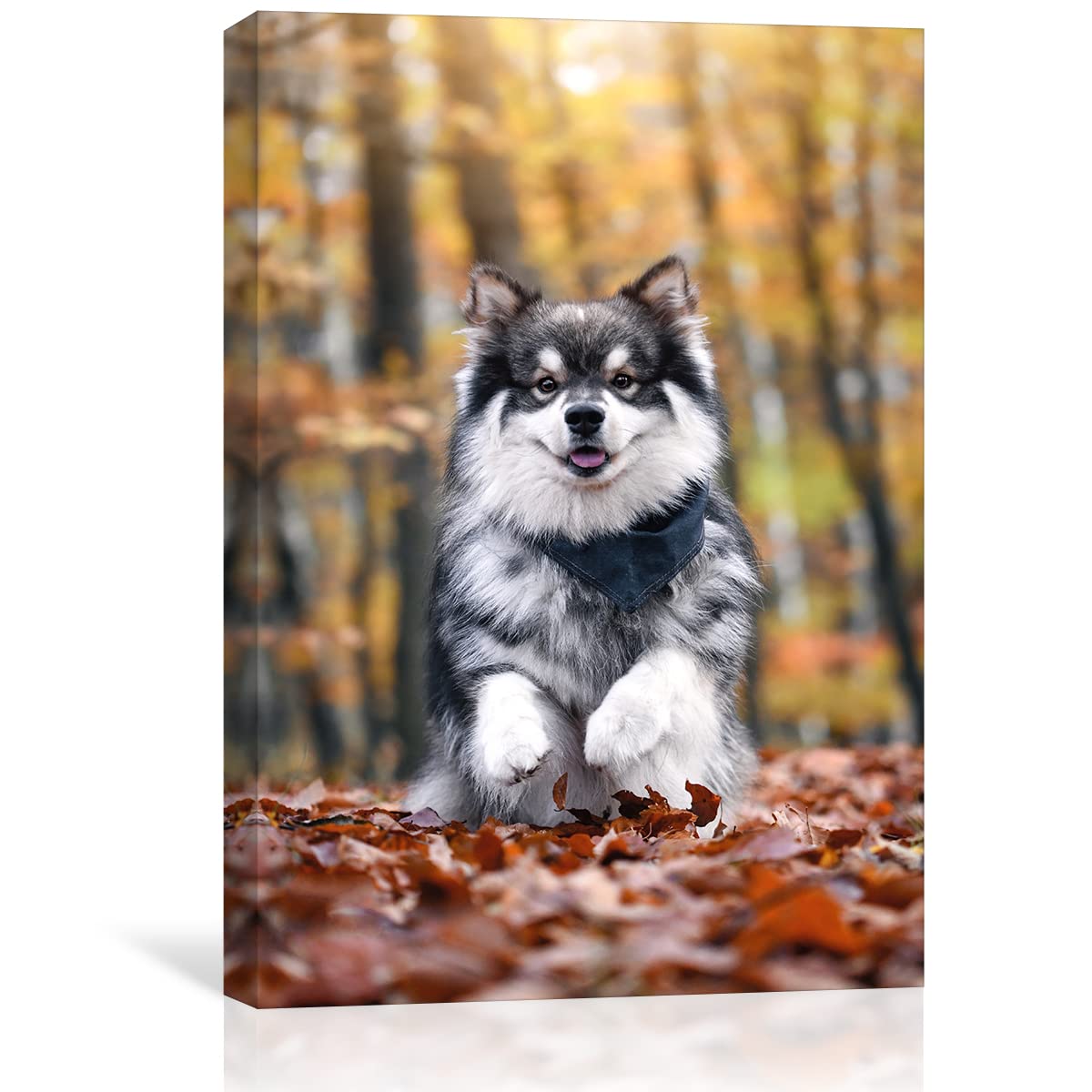 Custom Canvas Prints With Your Photos,Personalized Pictures On Canvas Wall Art for Bedroom, Living Room, Wedding Baby Pet Family Picture Framed Wall Art (5"W x 7"H) - Gift Wrapping Available